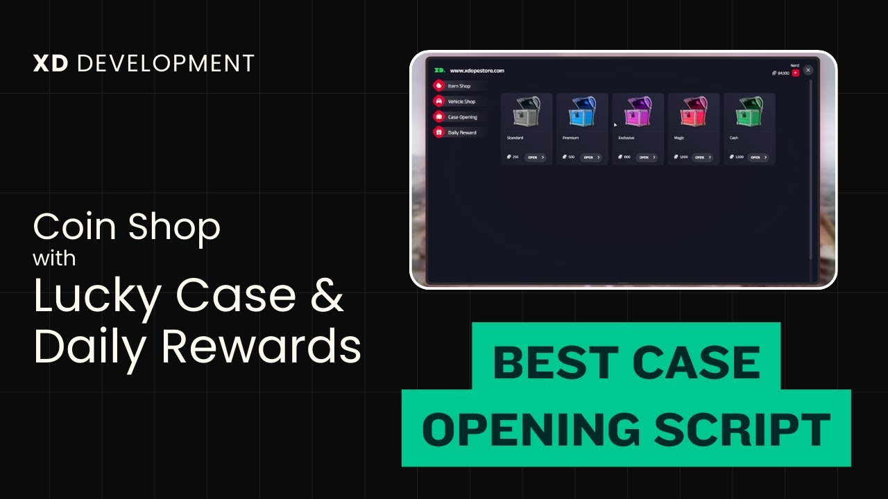 Maximize Player Engagement: The Ultimate Tebex Coin Shop with Cases ...